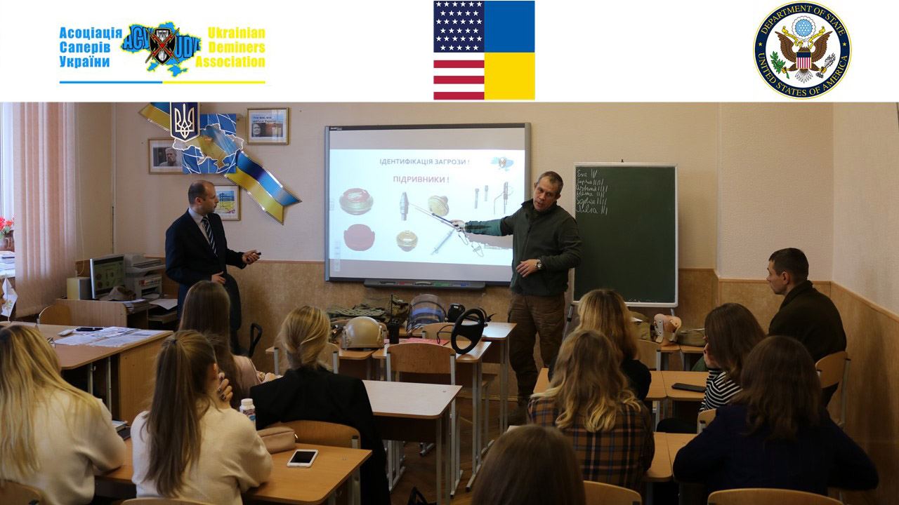 The “Mine Risk Education for teachers” project started | Ukrainian ...